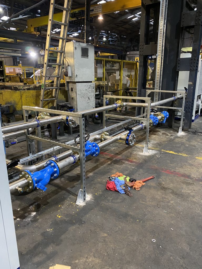 Cooling Pipework - AJC Pipework Services Limited